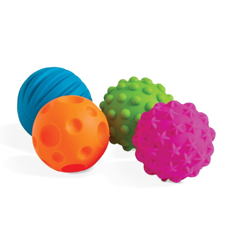 Textured Mini Balls - Set of 4 - ECI Store